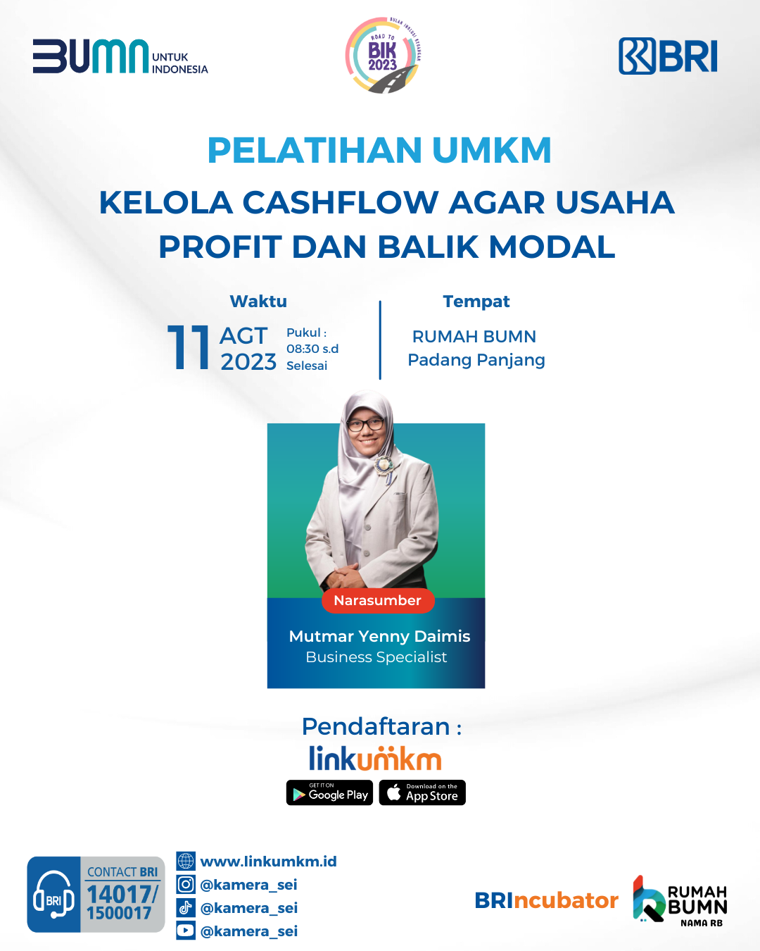 PELATIHAN KELOLA CASHFLOW AGAR USAHA PROFIT DAN BALIK MODAL