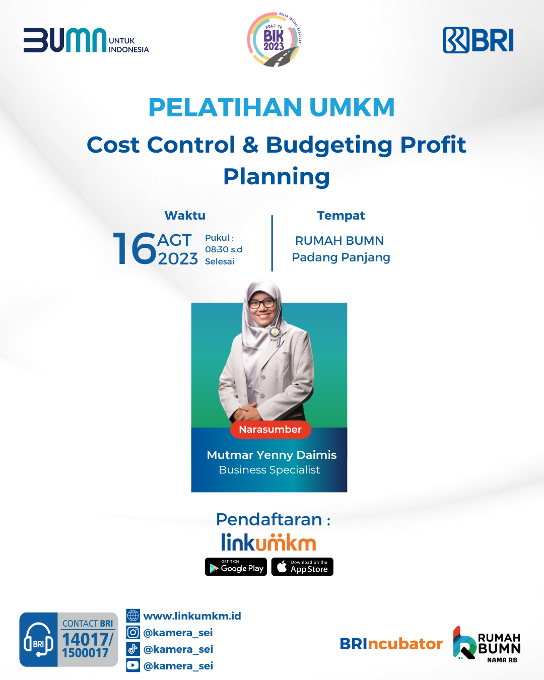 Pelatihan Cost Control and Budgeting Profit Planning