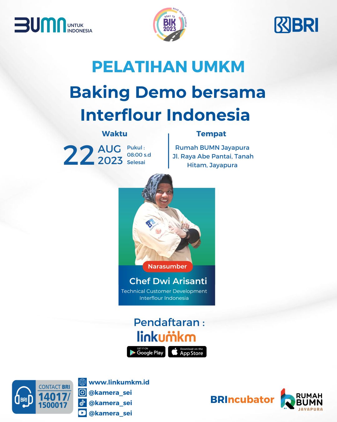 Baking Demo with Interflour Indonesia