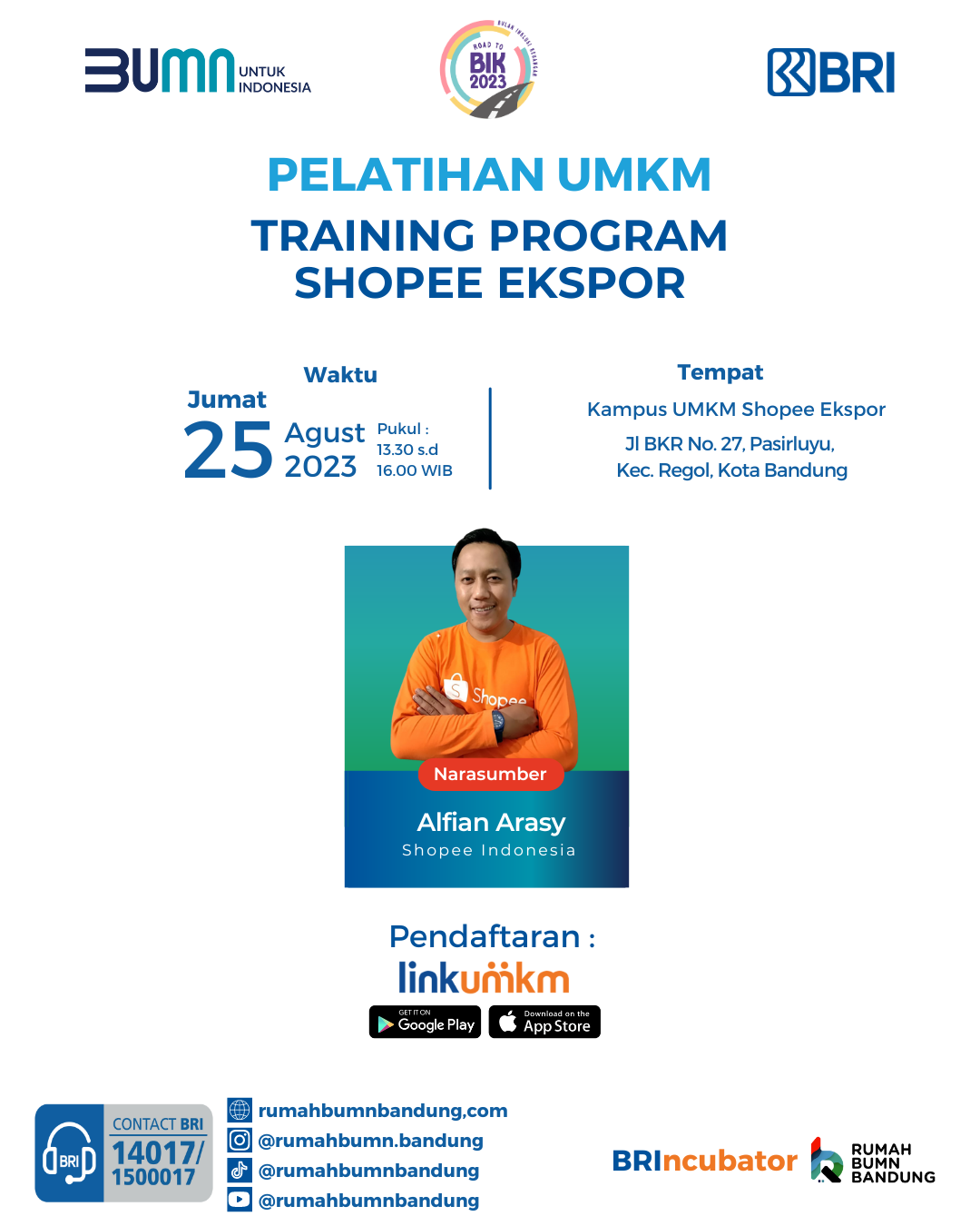 TRAINING PROGRAM SHOPEE EKSPOR