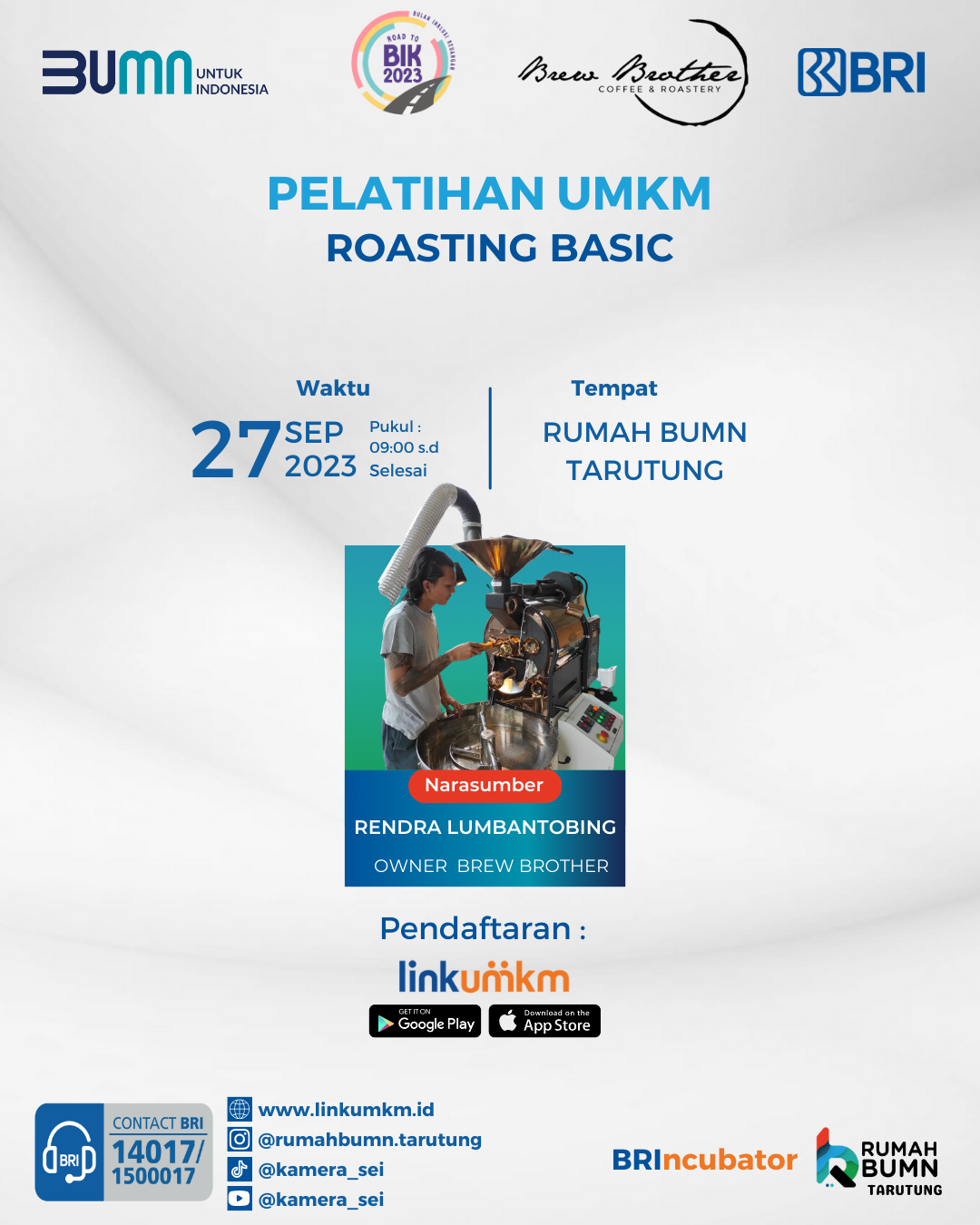 Pelatihan Basic Roasting