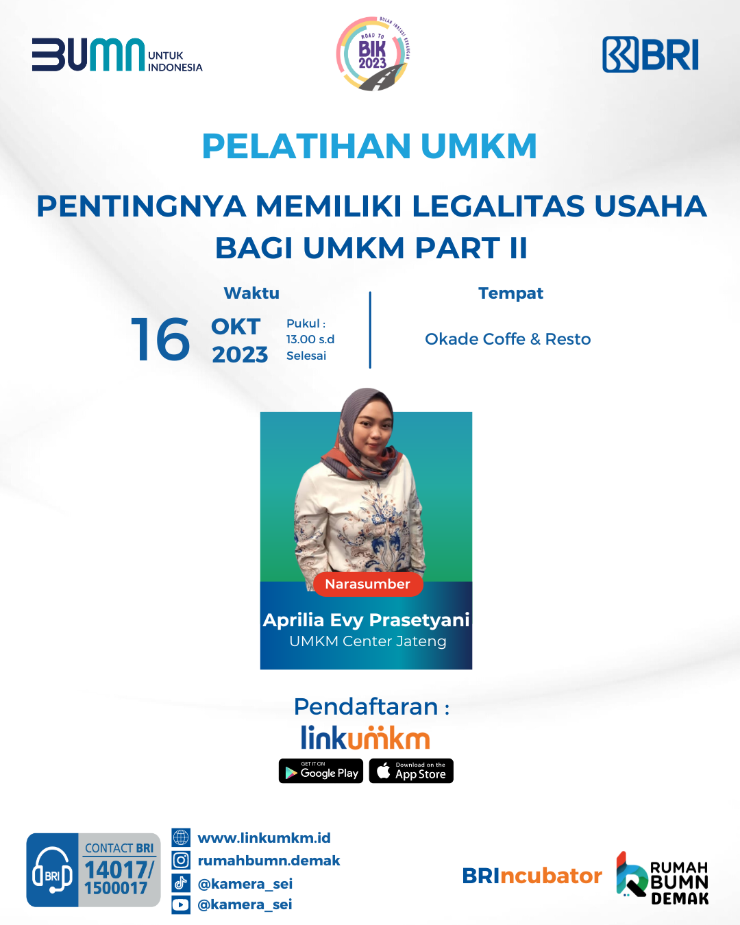 PENTINGNYA MEMILIKI LEGALITAS USAHA BAGI UMKM PART II