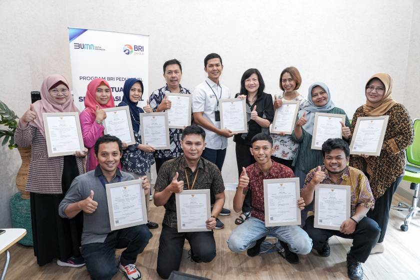 Program BRI Peduli TJSL Bantuan Sertifikasi Halal 200 UMKM Tahun 2023