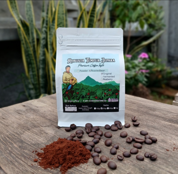 Kopi Kemasan Kopi Hitam Kopi Mantap Java Muria Tempur Jepara Premium Coffee Taste 500gr