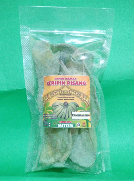 KERIPIK PISANG DAPUR MAMAK SNACK RASA MATCHA