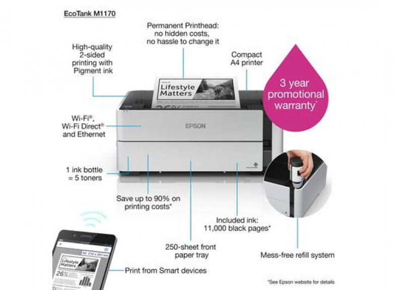 Epson EcoTank Monochrome M1170 STD