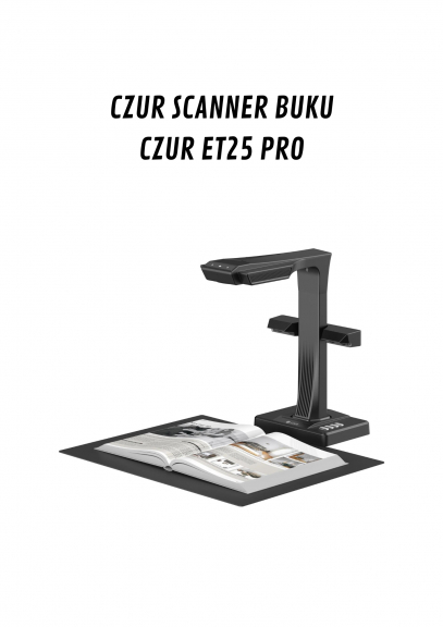 CZUR SCANNER BUKU CZUR ET25 PRO