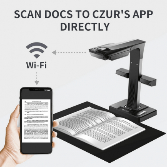 CZUR SCANNER BUKU CZUR ET25 PRO