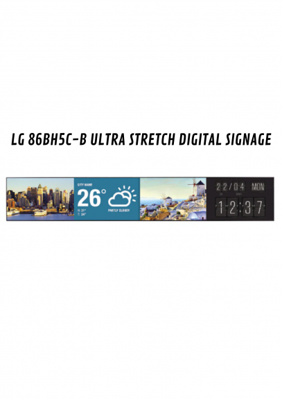 LG 86BH5C B ULTRA STRETCH DIGITAL SIGNAGE