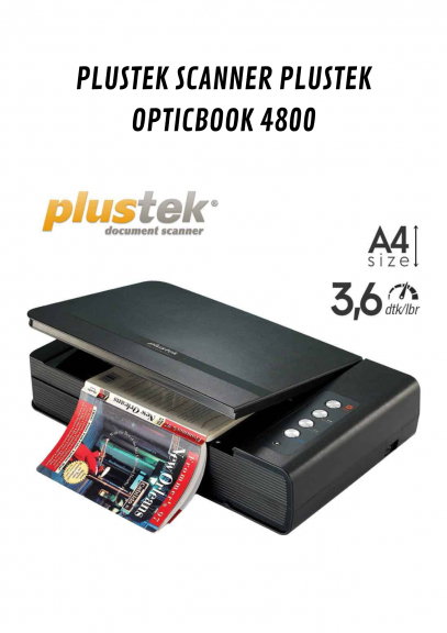 PLUSTEK SCANNER PLUSTEK OPTICBOOK 4800