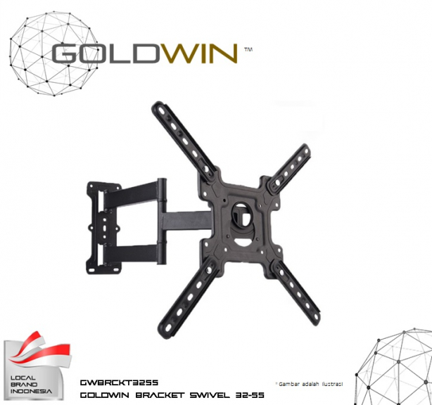 GOLDWIN BRACKET TV SWIVEL 5090 GWBRCKTSWV50100