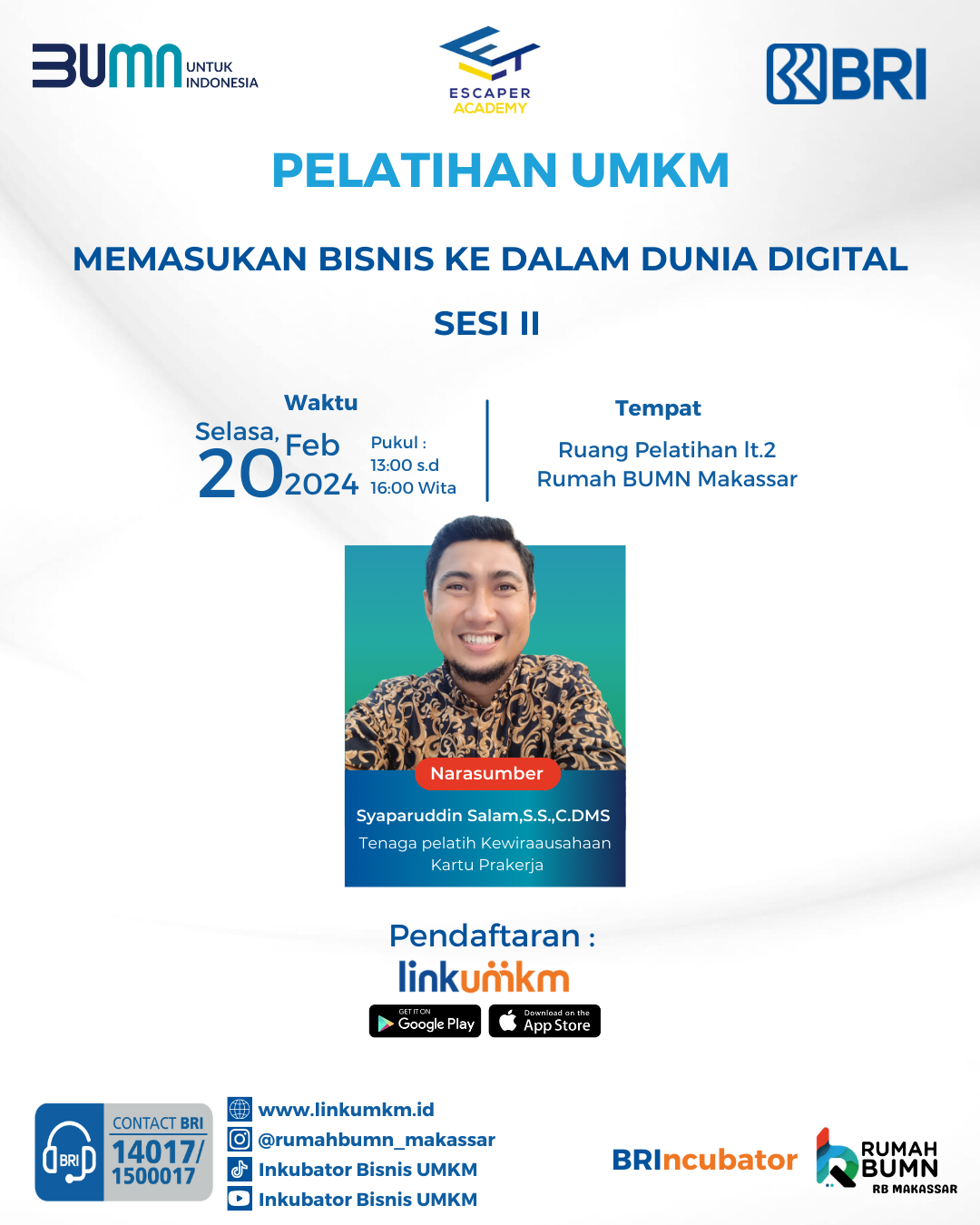 Memasukkan Bisnis Ke dalam Dunia Digital sesi II