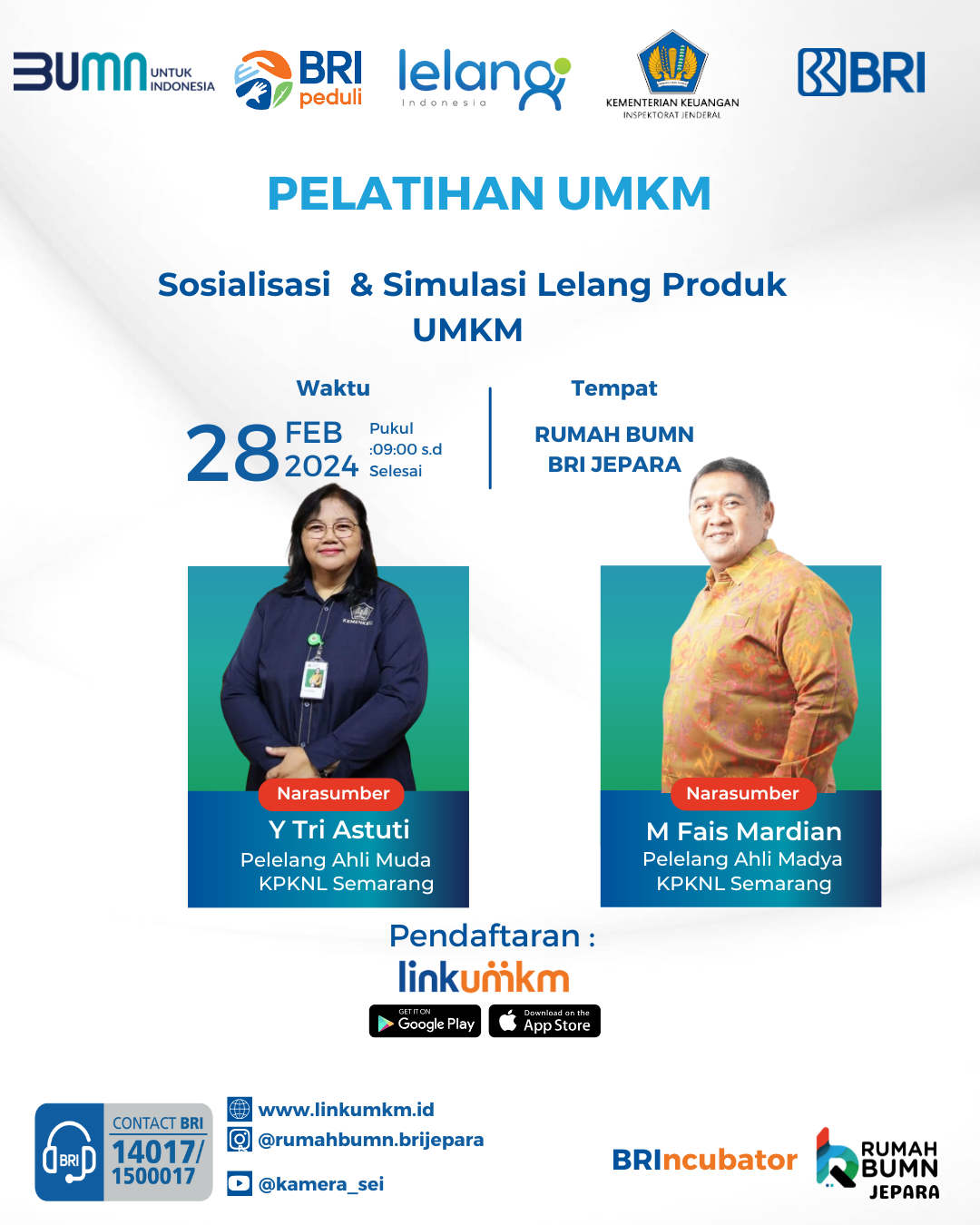 Sosialisasi dan Simulasi Lelang Produk UMKM