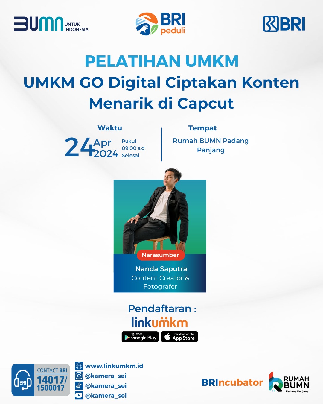 UMKM Go Digital Ciptakan Konten Menarik di Capcut