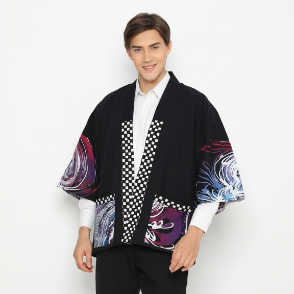 Outer Kombinasi Batik