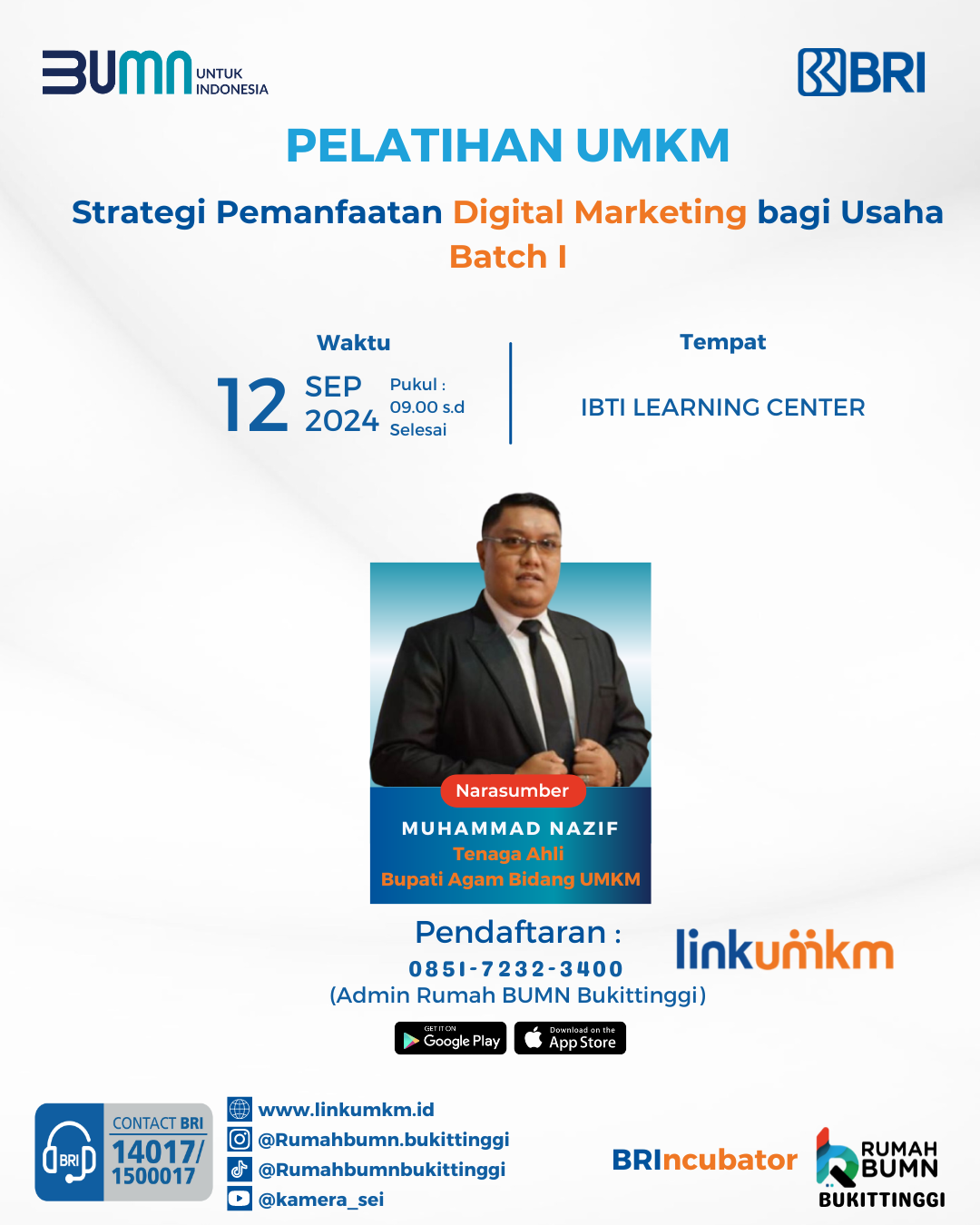Strategi Pemanfaatan Digital Marketing bagi Usaha Batch I