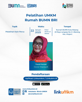 Rumah BUMN | Jadwal Pelatihan Offline