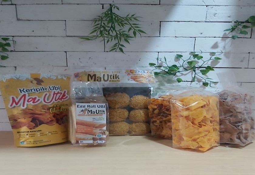 Aneka Ragam Produk Olahan Ubi Cilembu