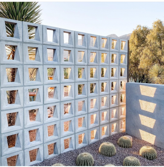 Roster beton Minimalis