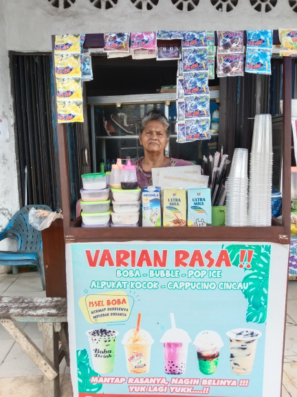 Minuman Boba dan Pop Ice