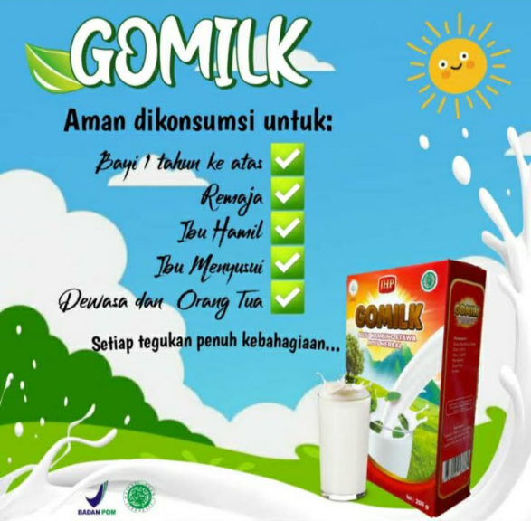Gomilk Susu kambing etawa