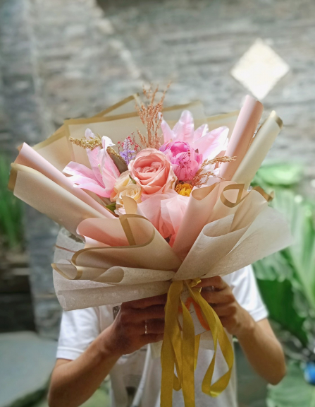 Buket bunga Artificial