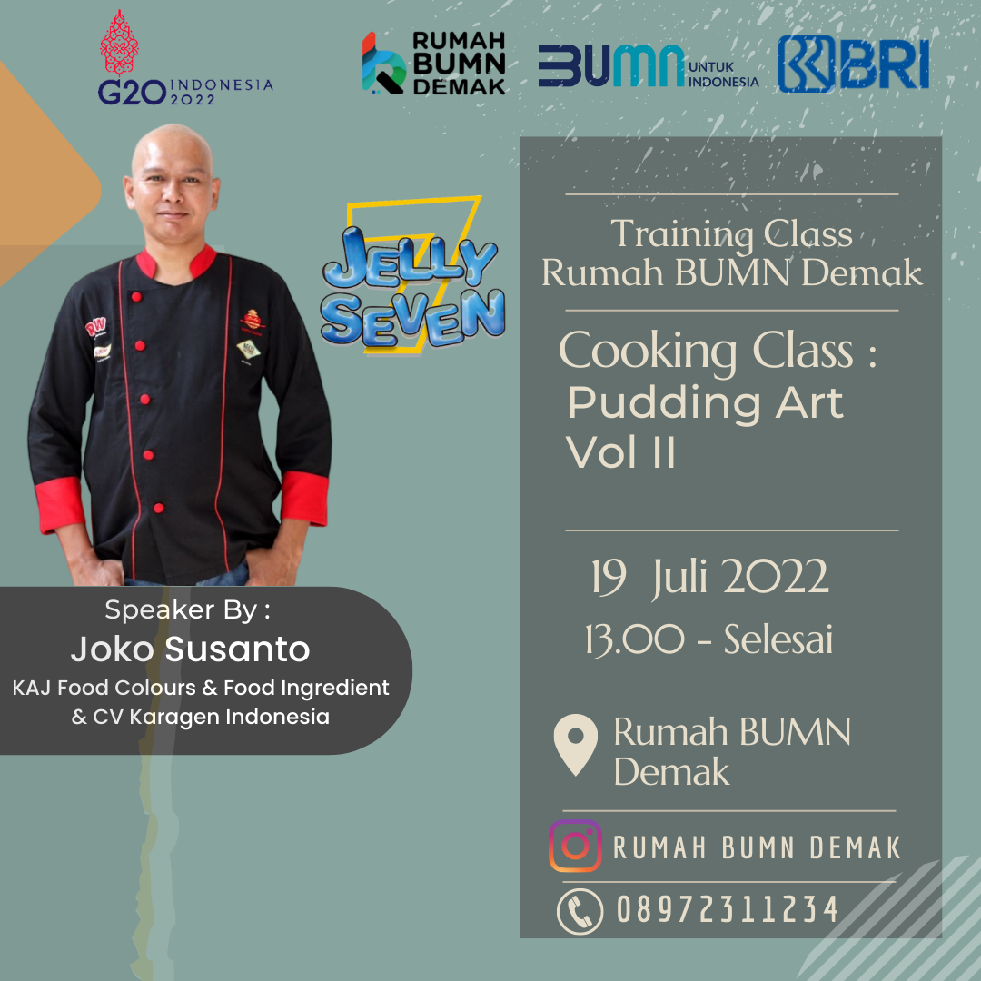 COOKING CLASS: PUDDING ART VOL II