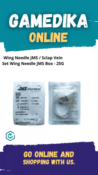 WING NEEDLE JMS (SCLAP VEIN SET WING NEEDLE 25 -G)