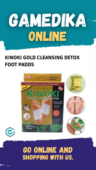 KINOKI GOLD CLEASING DETOX POOD PADDS