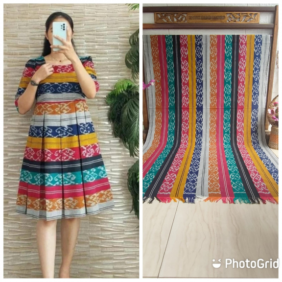 Kain tenun etnik troso