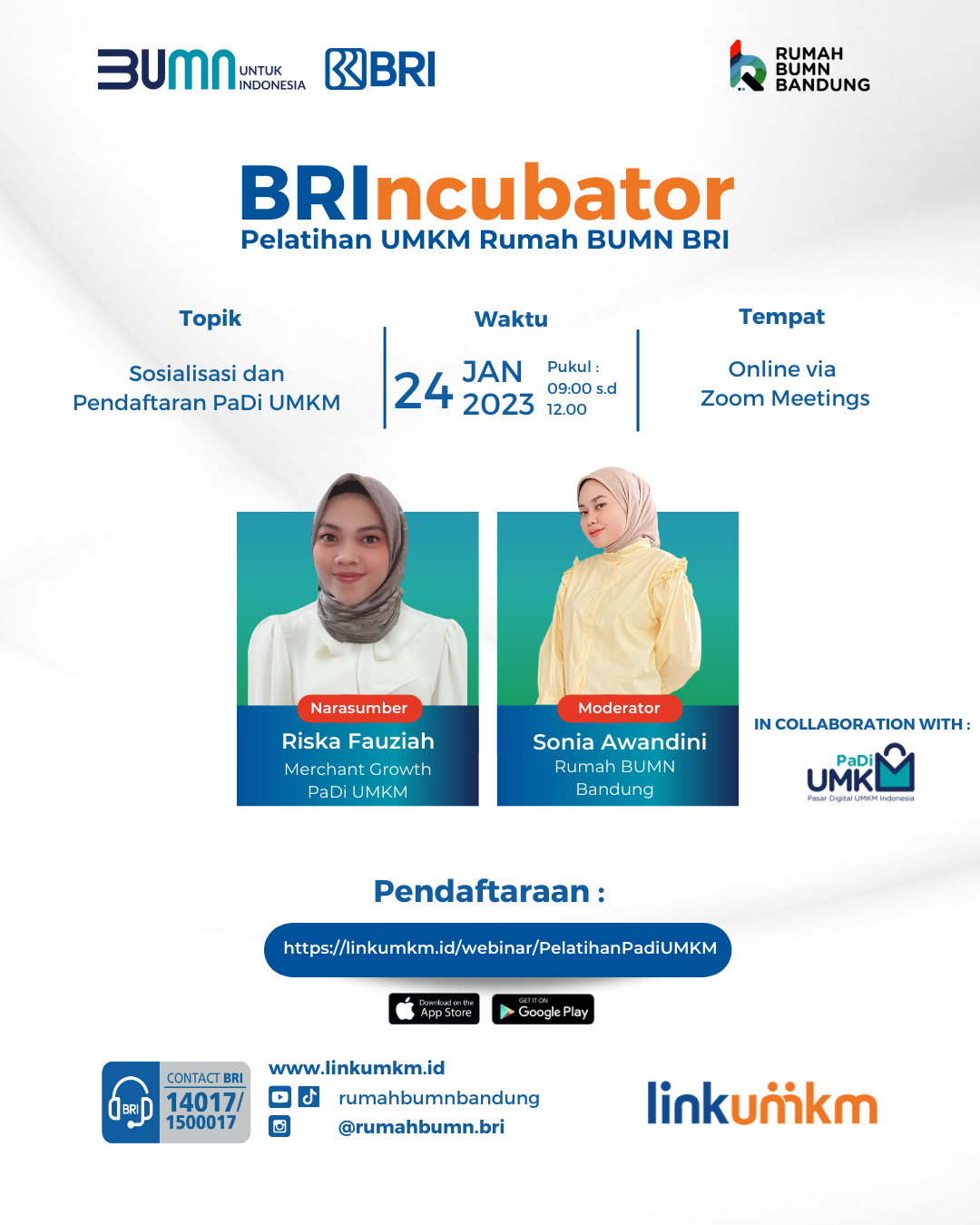 Pelatihan Sosialisasi dan Pendaftaran Padi UMKM