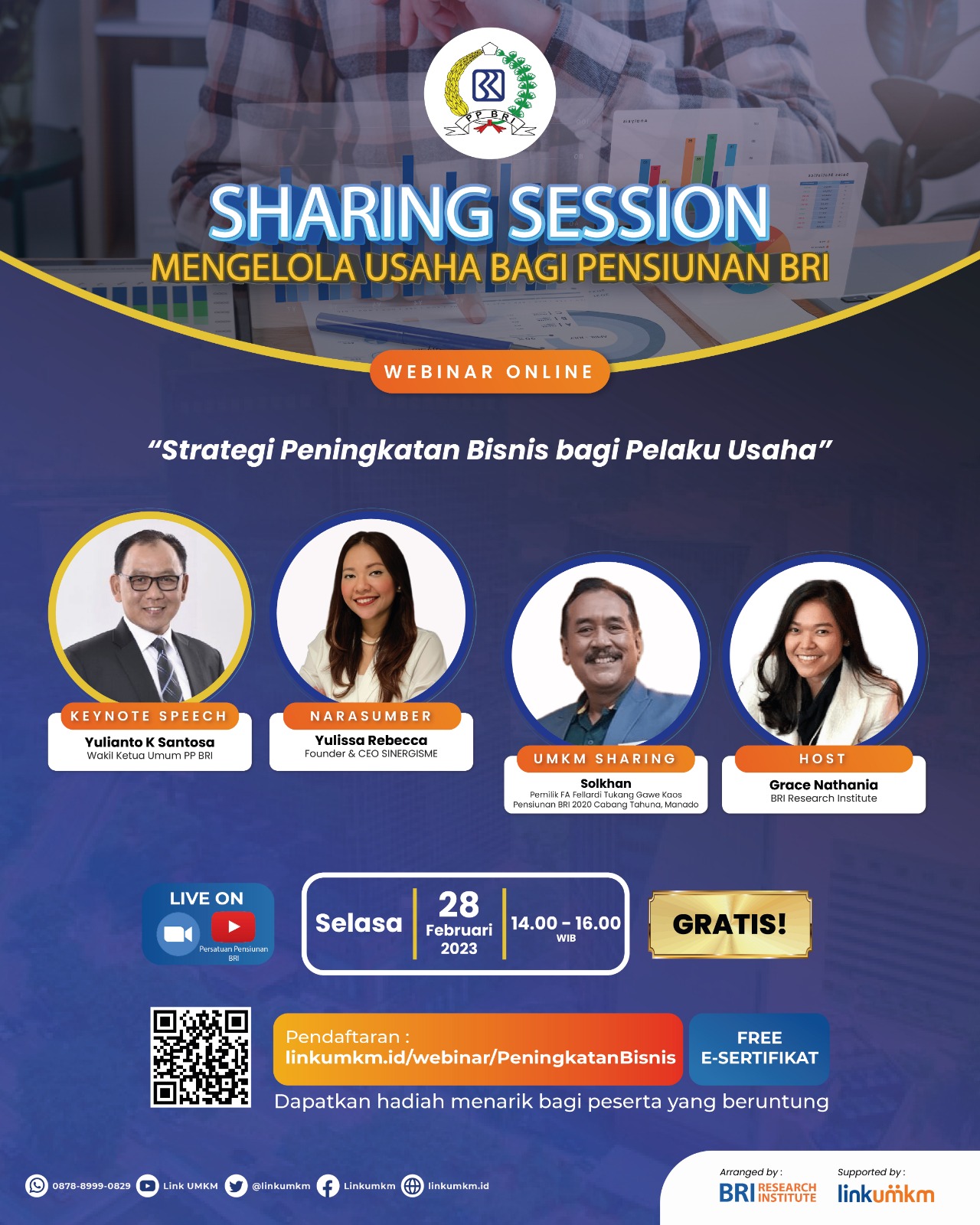 Sharing Session PPBRI Strategi Peningkatan Bisnis bagi Pelaku Usaha