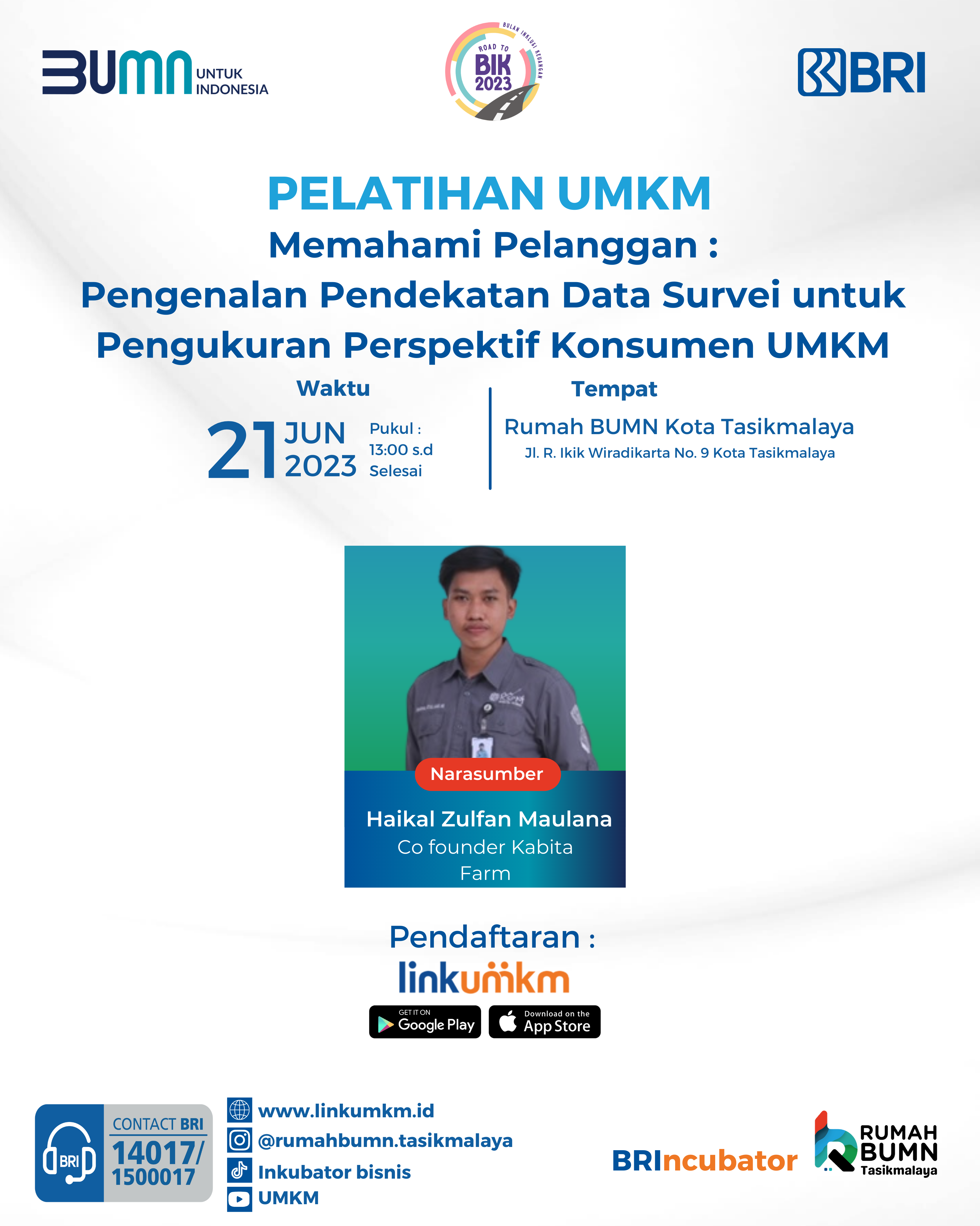 PENGENALAN PENDEKATAN DATA SURVEI UNTUK PENGUKURAN PERSPEKTIF KONSUMEN UMKM