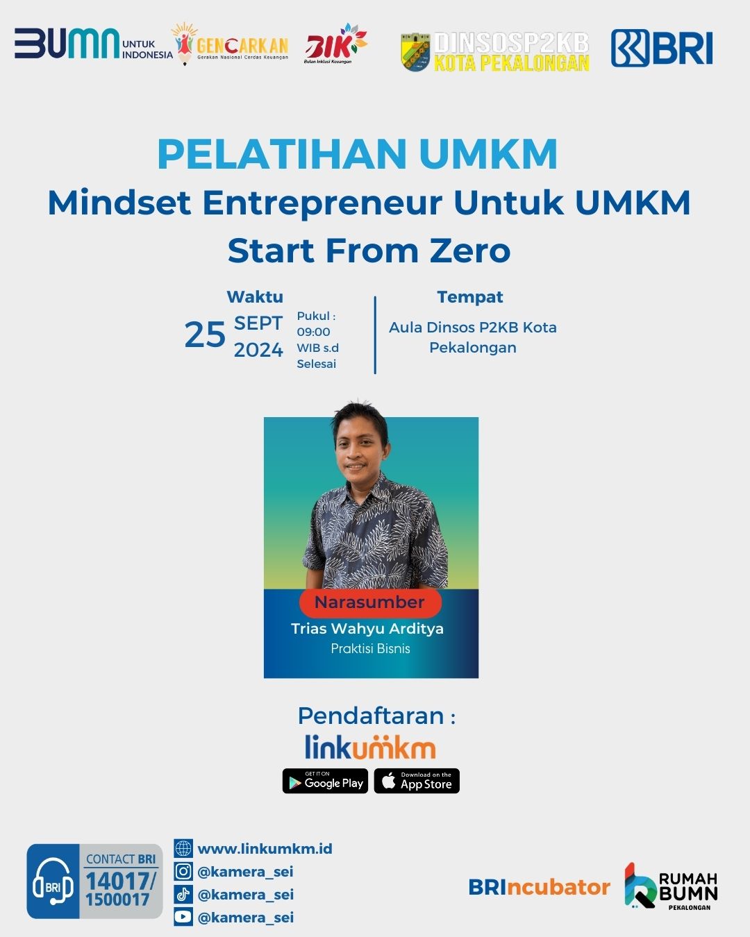 MINDSET ENTREPRENEUR UNTUK UMKM START FROM ZERO